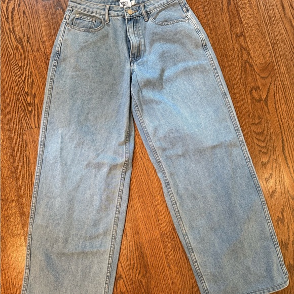 Princess Polly | Jeans | Princess Polly Light Blue Denim Jeans | Poshmark